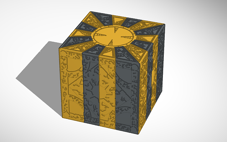 3D design Hellraiser - Tinkercad