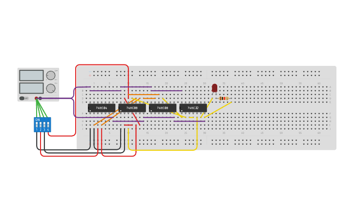 Circuit Design Experiment 5 A Less Than B Tinkercad