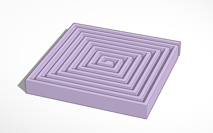 3d Design Matrix Tinkercad