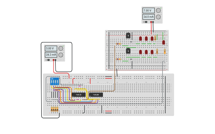 Circuit design Mini project - Tinkercad
