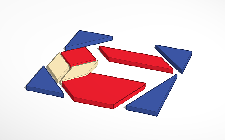 3d Design Math Ar Square Part Tinkercad