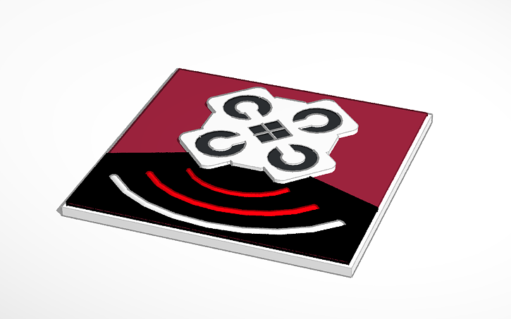 3D design Echo's Emblem - Rainbow Six Siege (Finished) | Tinkercad