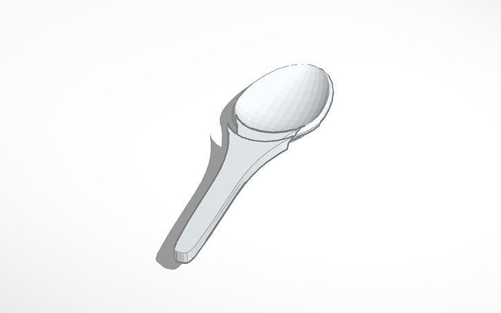 3D design Spoon | Tinkercad