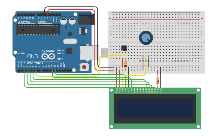 Circuit design Assignment 7 | Tinkercad Circuit design Assignment 7 | Tinkercad