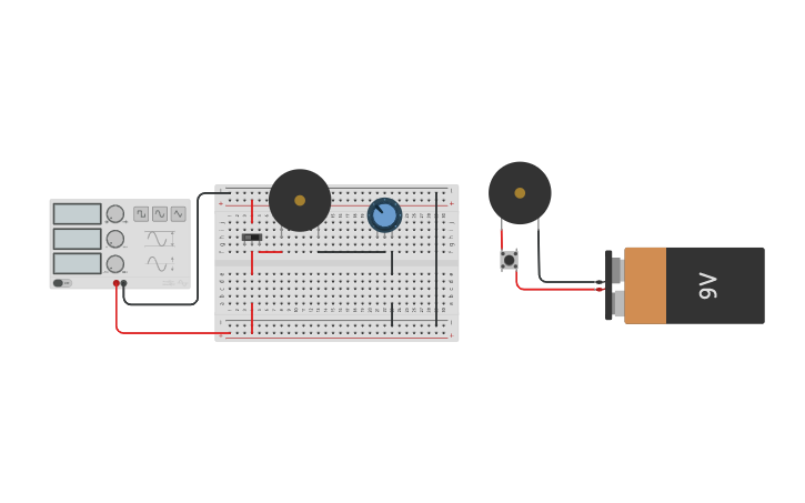 Circuit design Piezo o Buzzer | Tinkercad
