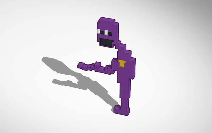 3D design Purple Guy - Tinkercad