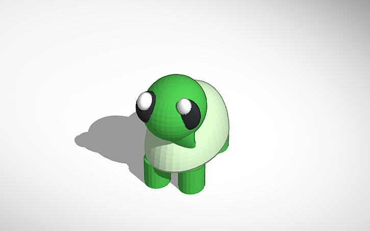 3D Design A Turtle Tinkercad
