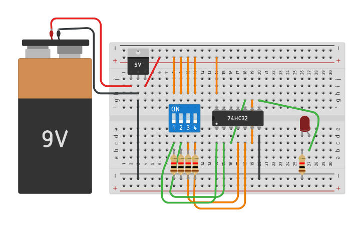 Circuit Design задание 2 Tinkercad