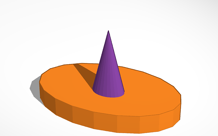 3D design clown cap | Tinkercad