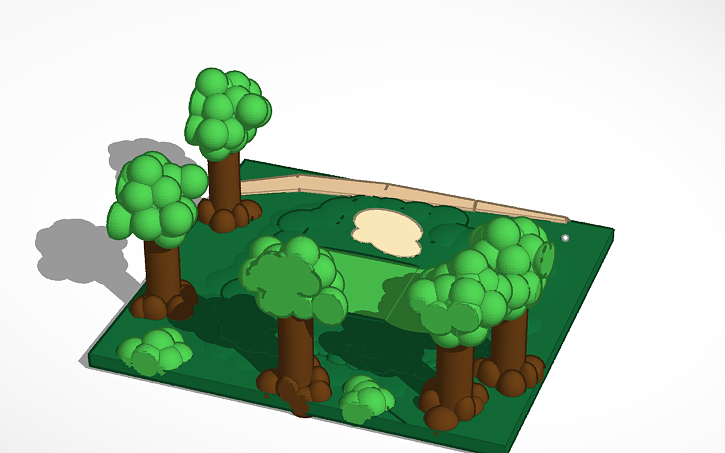 3D design golf - Tinkercad