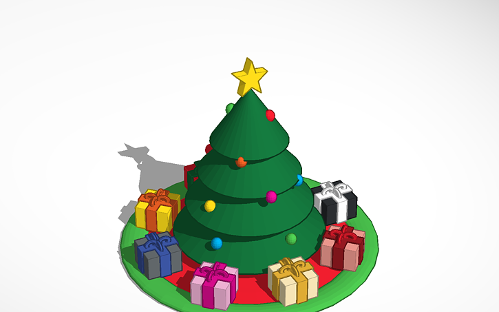 3D design Christmas Tree & Holiday Stuff - Hallie Davidson - Tinkercad