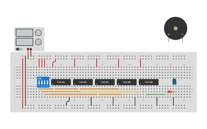 Circuit Design Figure 2 4 Logic Circuit Of Problem A Tinkercad