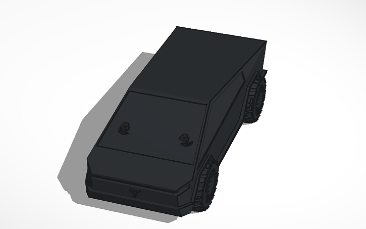 3D design Cybertruck - Tinkercad
