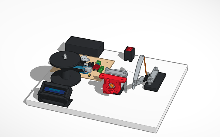 3D design Proyecto Arduino - Tinkercad