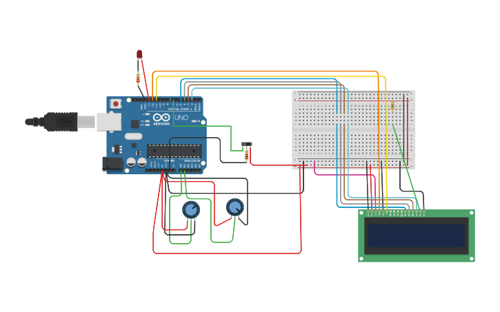 Circuit design Electronic Stability Control (ESC) - Tinkercad