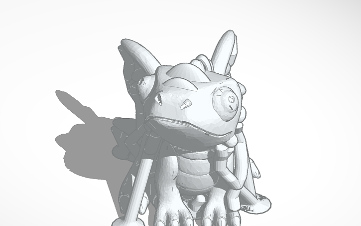 3D design Toothless - Tinkercad