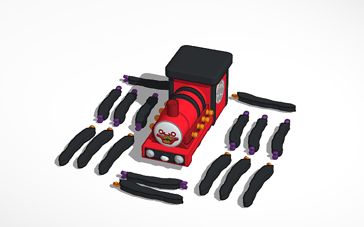 3D design Choo-Choo Charles 3D Printable Figure - Tinkercad