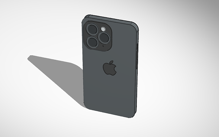 3D design Iphone 16 Pro - Tinkercad