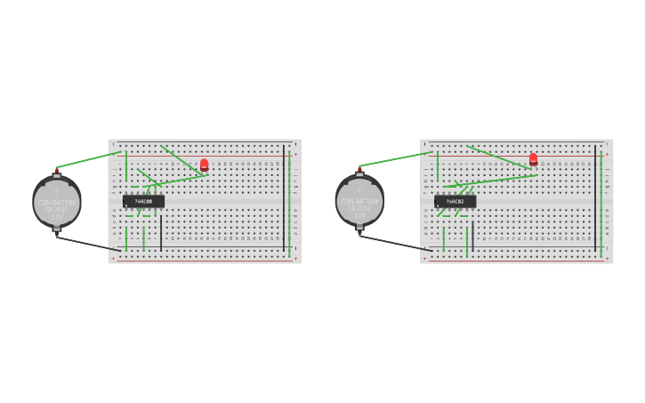 Circuit Design Nand To Nor Nor To Nand Tinkercad