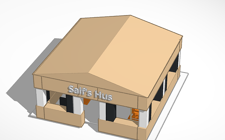 3D design Saif Al-Hakeem - Hus | Tinkercad 3D design Saif Al-Hakeem - Hus | Tinkercad