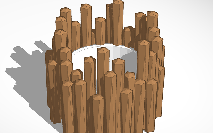 3D design Pen/Pencil Holder | Tinkercad