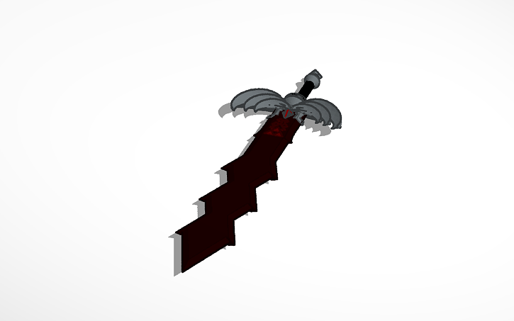 3D design Demise's Sword #LoZC | Tinkercad