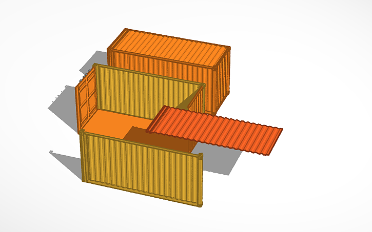 3D design Shipping Container | Tinkercad