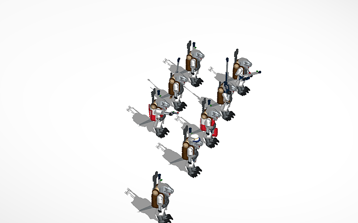 3D design Infantry - Tinkercad