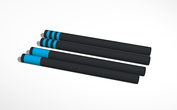 3D design Nightwing's Nightsticks | Tinkercad