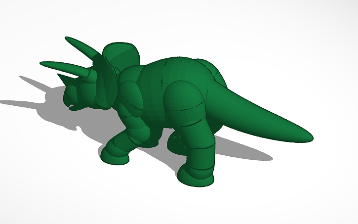 3D design Triceratops_Enni - Tinkercad