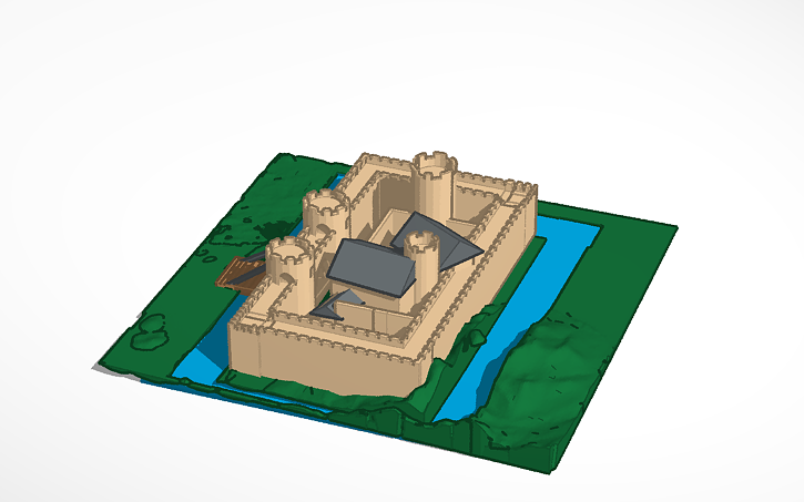 3D design Castle - Tinkercad