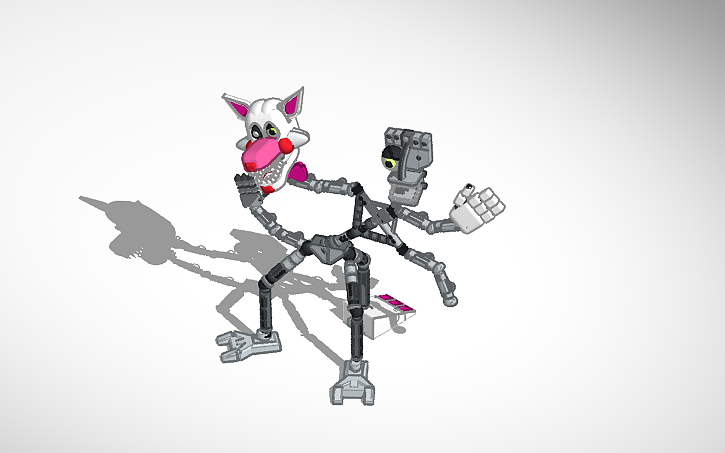 3D design mangle fnaf 1 version - Tinkercad