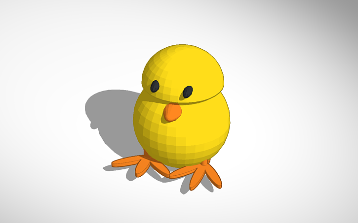 3d Design Duck Tinkercad
