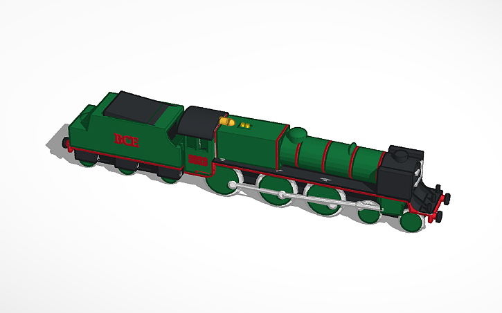 3D design Big City Engine - Tinkercad