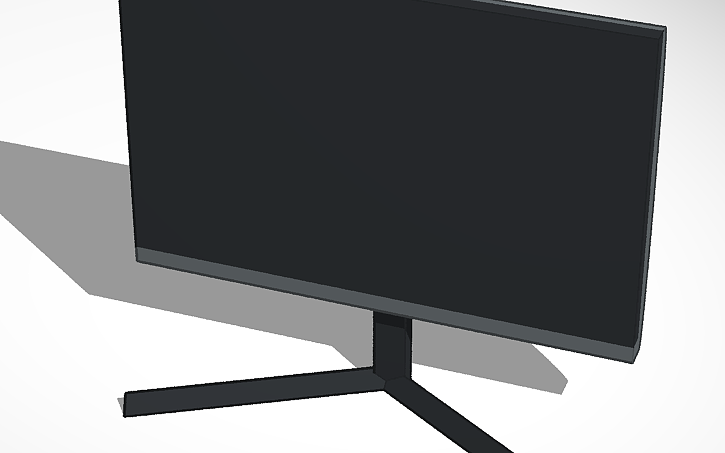 3d Design Monitor Tinkercad