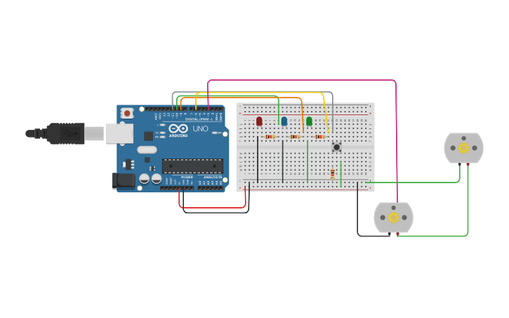 Circuit design proyecto circuito - Tinkercad