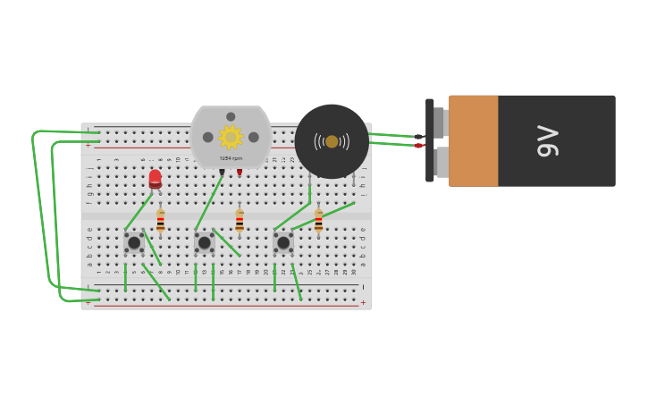 Circuit design circuit - Tinkercad