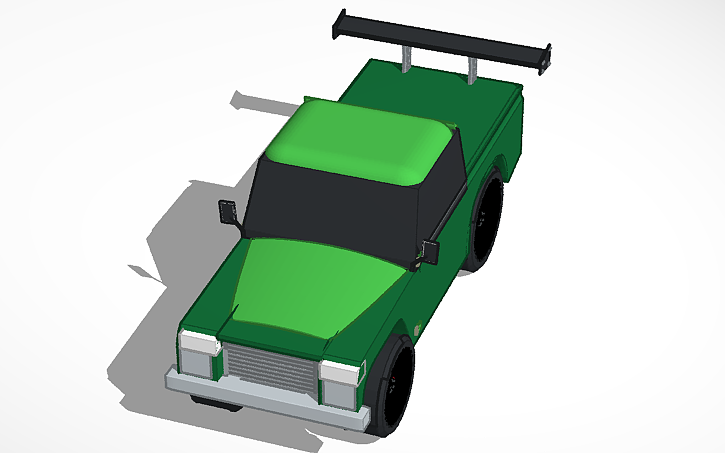3D design 1973 Land Rover Sports Truck | Tinkercad