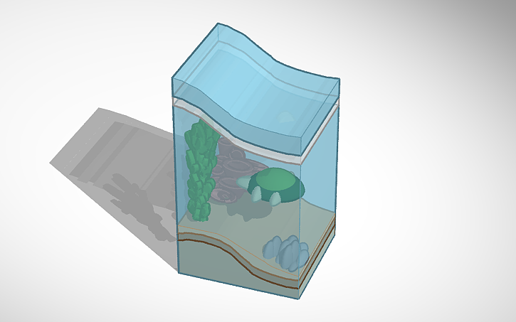 3D design Sea - Tinkercad