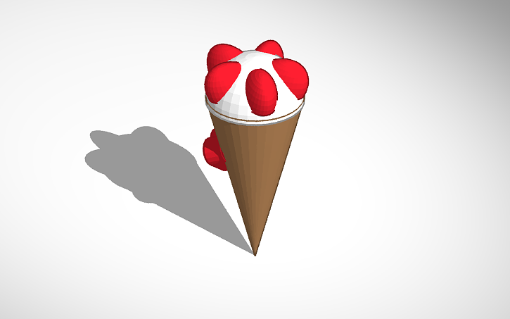 3D design Ice Cream | Tinkercad