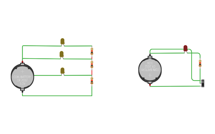 Circuit Design Connection With Switch And Parallel Connection Tinkercad