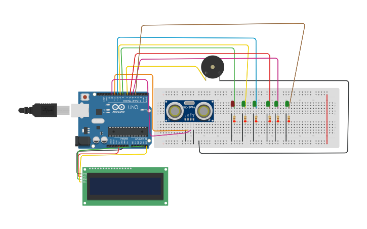 Circuit design EXAMEN FORMATIVO - Tinkercad