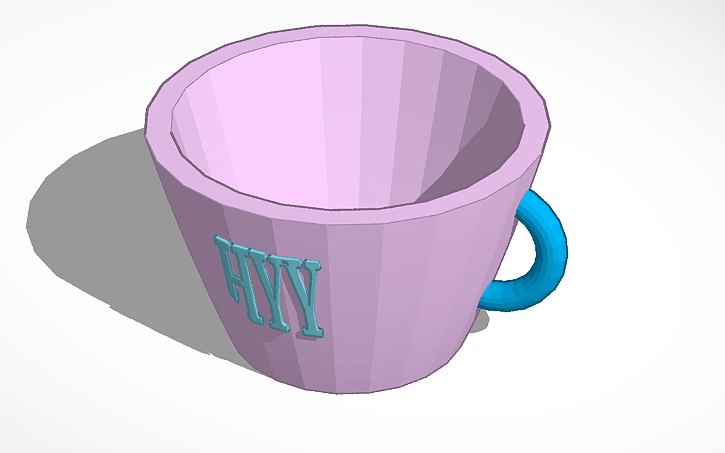 3D design cup | Tinkercad