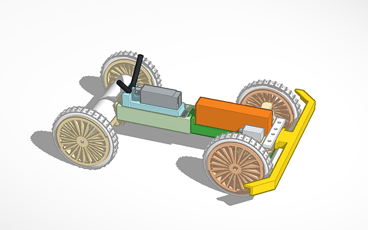 3D design RC_Car20 - Tinkercad