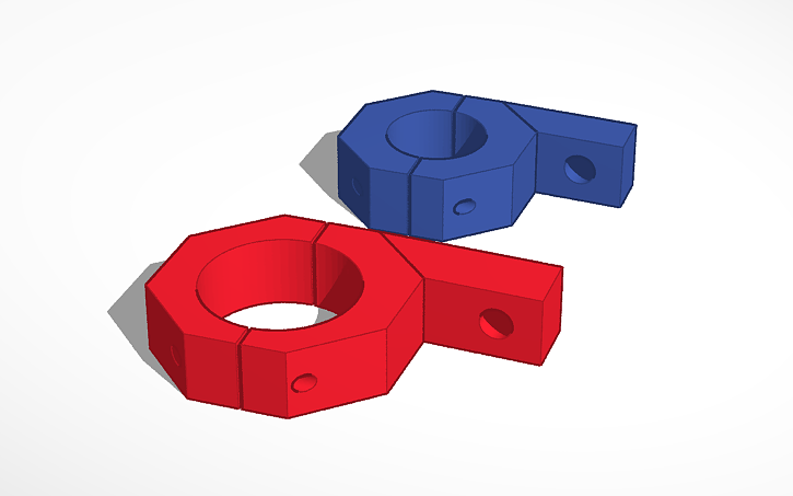 3d Design Accessories Bar Mount Tinkercad