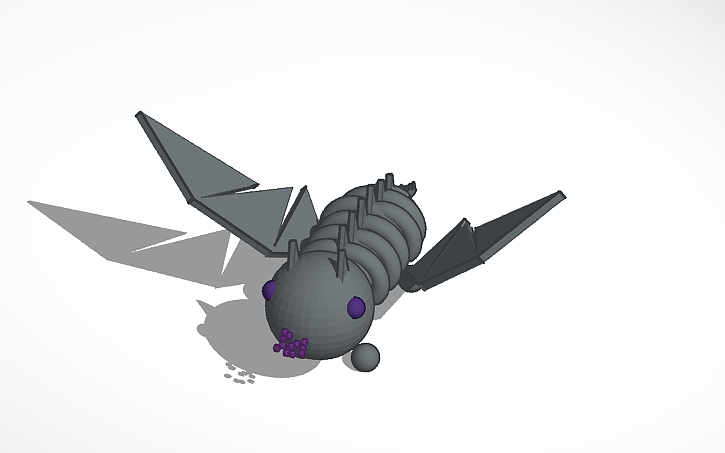 3D design Shadow Dragon (Adopt Me Roblox) - Tinkercad