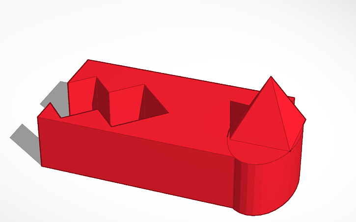 3D design tang - Tinkercad
