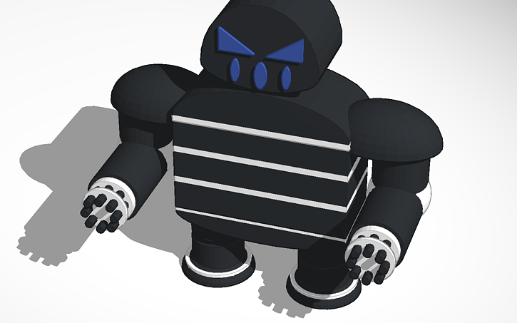 3D design Robot Attack: Fatboy - Tinkercad