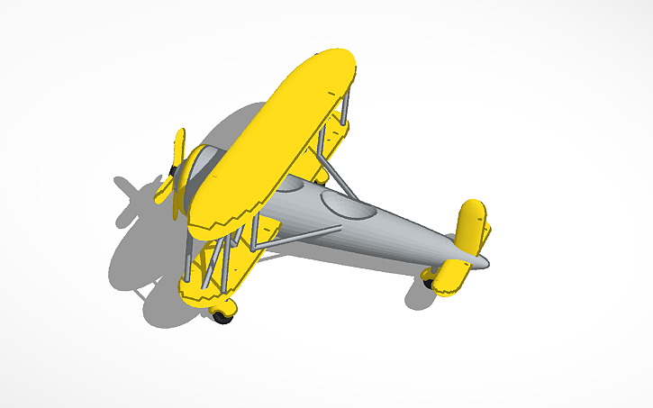 3D design Plane | Tinkercad
