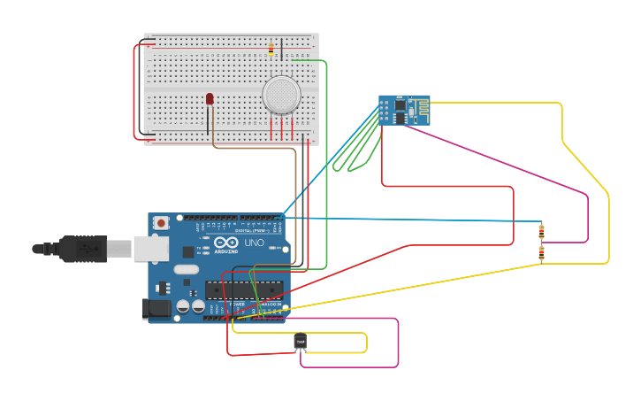 Circuit Design Cse413 A 54 193 15 13374 Arduino To Esp8266 Tinkercad